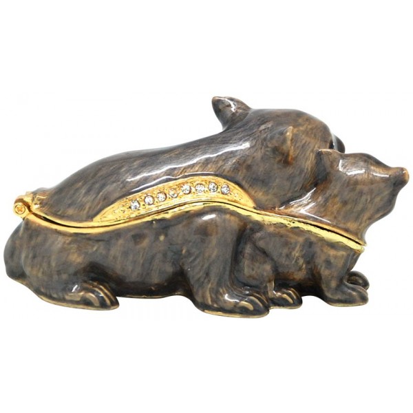 Jeweled Trinket Box | Wombat Australian | jewelled trinket collectible